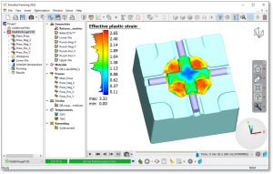 Simufact Forming 2022: Up to 4x speed-up with new parallelisation method for FV simulations ...